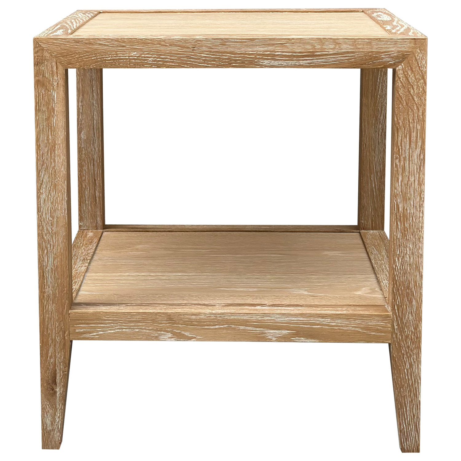 Hamilton Furniture French Oak Wood Side Table | Temple & Webster