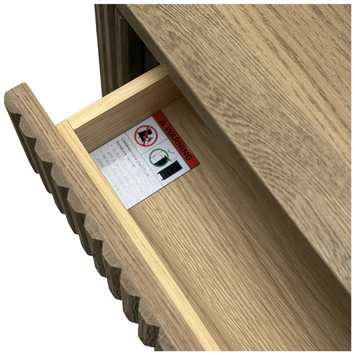 Anderson Oak Wood Console Table | Temple & Webster