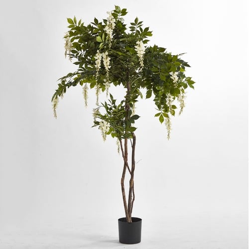 BayviewLiving 190cm Wisteria Tree White | Temple & Webster