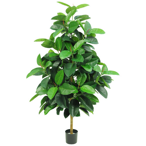 170cm Potted Faux Rubber Tree | Temple & Webster