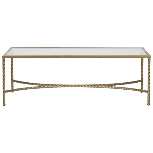 BayviewLiving Gomez Tempered Glass Coffee Table | Temple & Webster