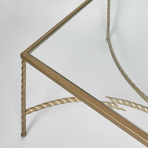 BayviewLiving Gomez Tempered Glass Coffee Table | Temple & Webster