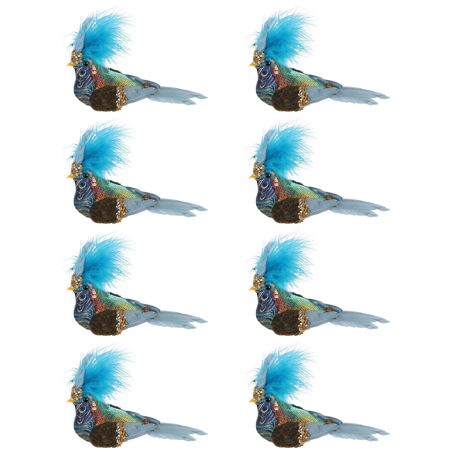 Blue Bird Christmas Tree Clips | Temple & Webster
