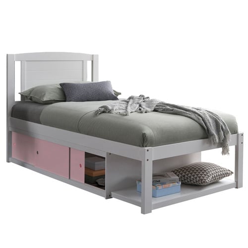 Gigi's Garden Clemmie Single Bed with Storage | Temple & Webster
