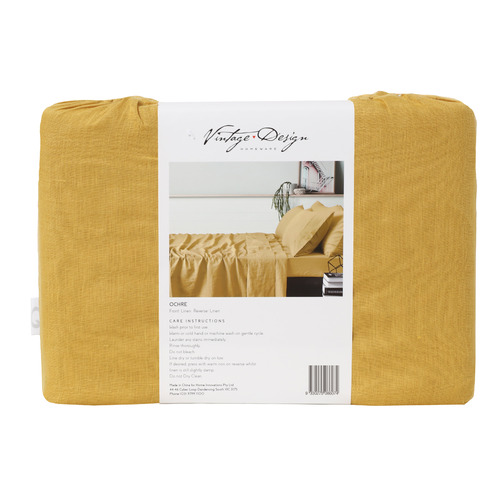 French Linen Sheet Set | Temple & Webster