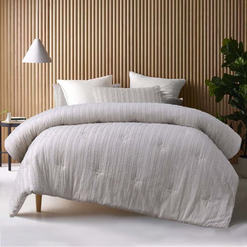 Vintage Design Natural Reflections Comforter Set | Temple & Webster