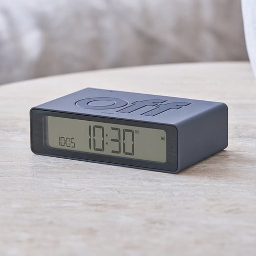 iWorldAustralia Lexon 8cm Flip Reversible Alarm Clock | Temple & Webster