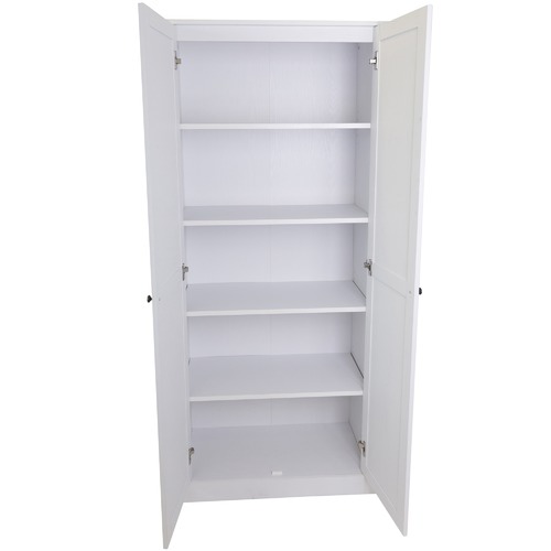 In Home Furniture Style Large Hamptons 5 Tier Multi-Purpose Cupboard ...