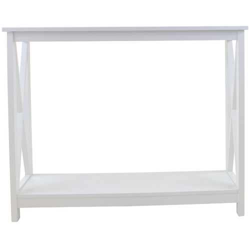 In Home Furniture Style White Long Island Console Table | Temple & Webster