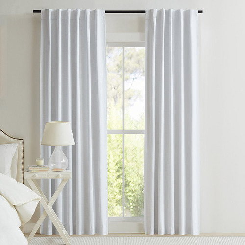 Zaab Homewares Orson Blockout Concealed Tab Top Single Panel Curtain ...