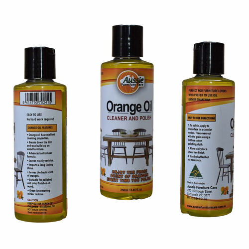 AussieFurnitureCare Orange Oil Furniture Polish | Temple & Webster