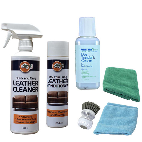 6 Piece Furniture Leather Cleaning Set | Temple & Webster