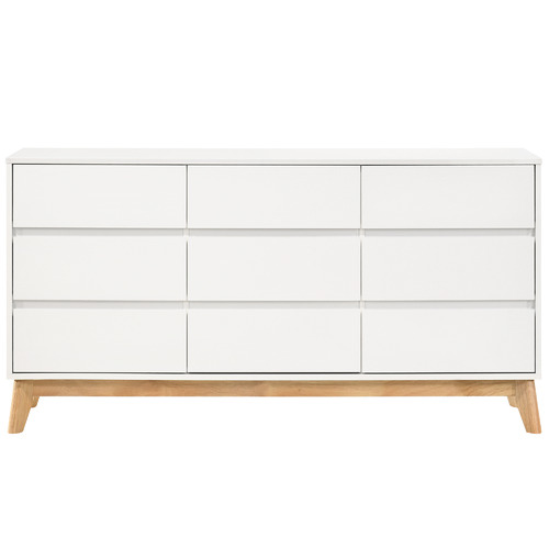 Core Living Anderson 9 Drawer Chest | Temple & Webster