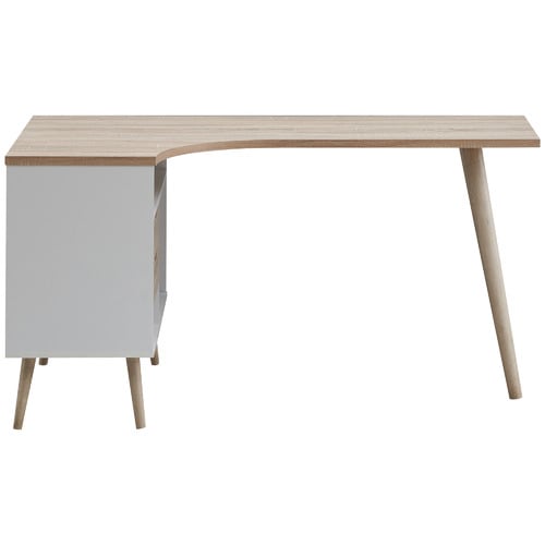 Core Living Natural Anderson Study Desk | Temple & Webster