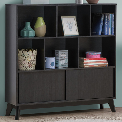 Core Living Anderson 6 Shelf Multi-Functional Display Cabinet | Temple ...