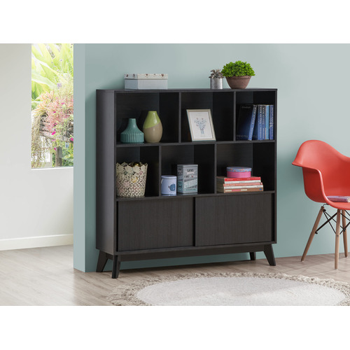 Core Living Anderson 6 Shelf Multi-Functional Display Cabinet | Temple ...