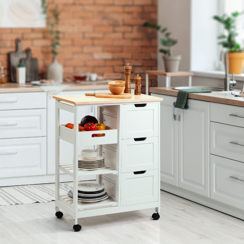 Chelsey Kitchen Trolley | Temple & Webster