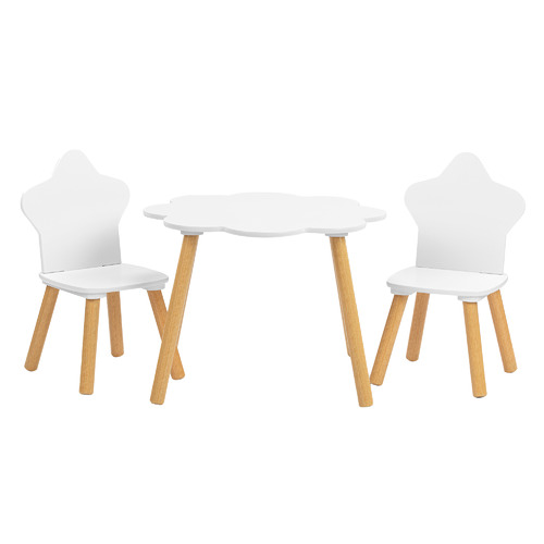 Core Living Kids' 2 Seater Cloud Table & Star Chair Set | Temple & Webster