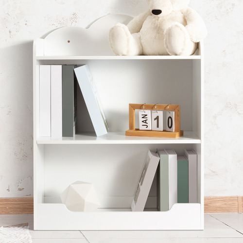 Core Living Kids' White Cloud Bookcase | Temple & Webster