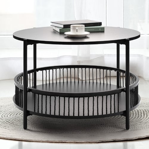 Core Living Gavin Steel Coffee Table | Temple & Webster