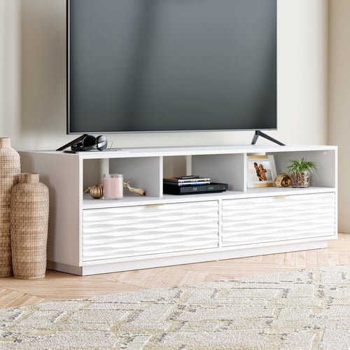 Cornelia 2 Drawer TV Unit | Temple & Webster