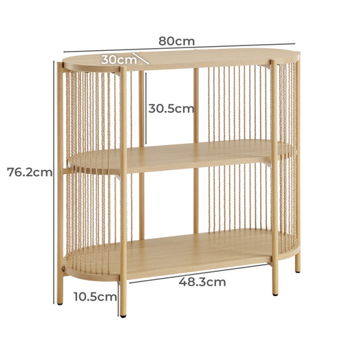 Core Living Gavin 3 Tier Shelving Unit | Temple & Webster