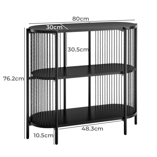 Core Living Gavin 3 Tier Shelving Unit | Temple & Webster