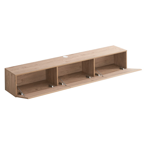 Core Living Bree 3 Door Floating TV Unit | Temple & Webster
