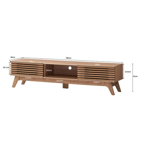 Core Living Clark 180cm Entertainment Unit | Temple & Webster