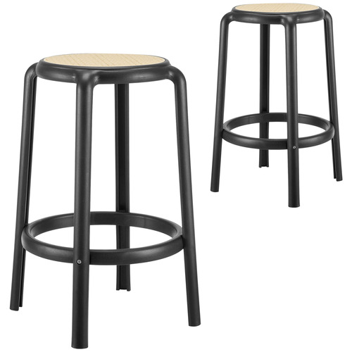 Core Living 65cm Kinaiah Bar Stools | Temple & Webster