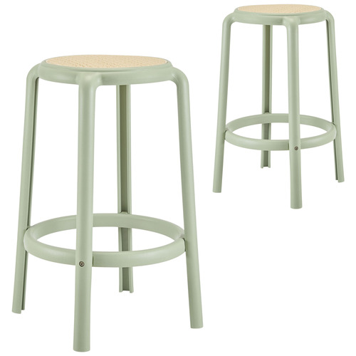 Core Living 65cm Kinaiah Bar Stools | Temple & Webster