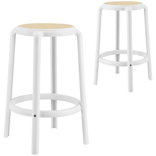 Core Living 65cm Kinaiah Bar Stools | Temple & Webster