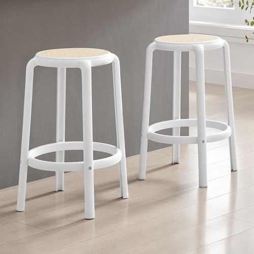 Core Living 65cm Kinaiah Bar Stools | Temple & Webster