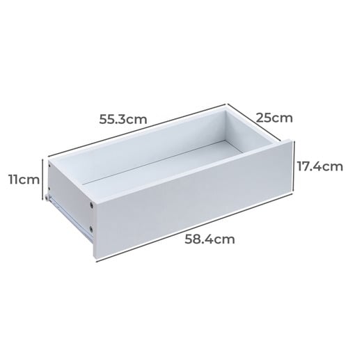 Core Living Burke Floating 3 Drawer TV Unit | Temple & Webster