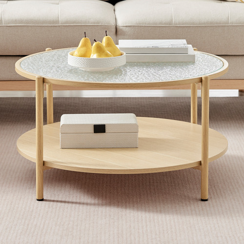 Core Living Lennon Round Coffee Table | Temple & Webster