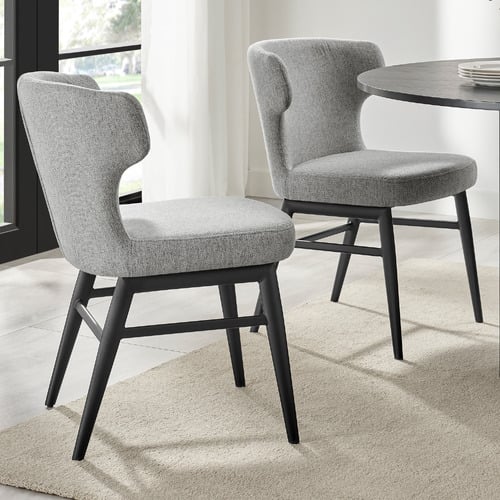 Lael Chenille Dining Chairs | Temple & Webster