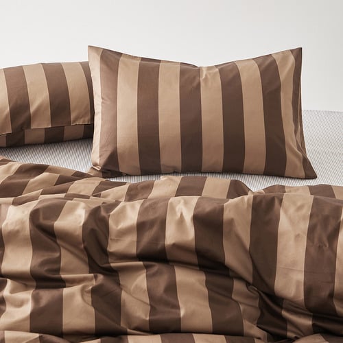 VioletteCasa Asha Cotton Quilt Cover Set | Temple & Webster
