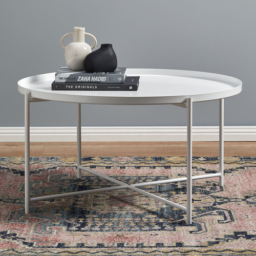 Temple & Webster Maximus Steel Coffee Table