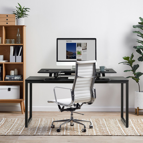 Temple & Webster Extra Large Newton Adjustable Desk Riser & Reviews