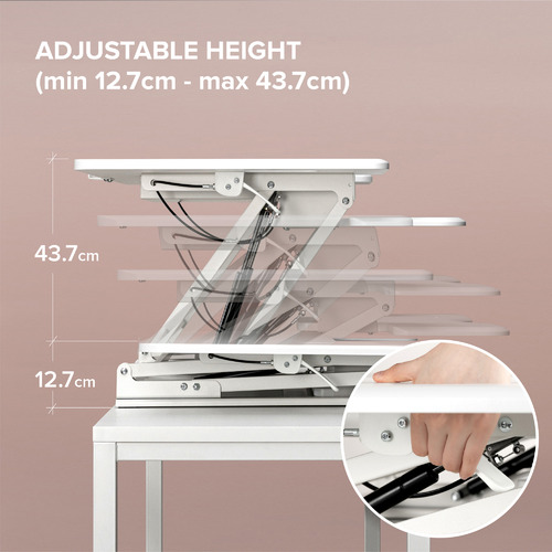 Temple & Webster Extra Large Newton Adjustable Desk Riser
