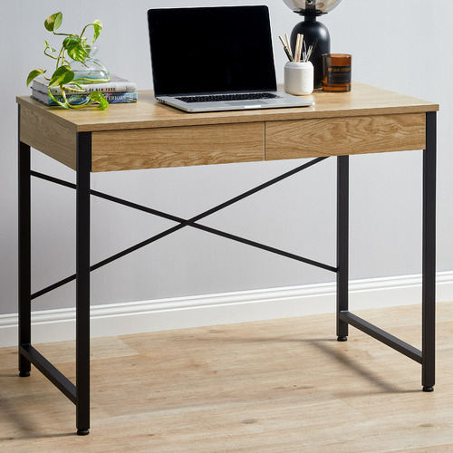 Temple & Webster Beesly 2 Drawer Desk