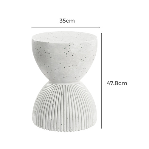 Temple & Webster Kahuna Polystone Outdoor Side Table