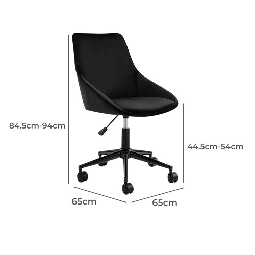 Temple & Webster Nappa Office Chair & Torsby Writing Desk Set
