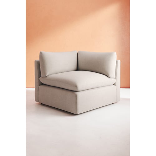 Temple & Webster Martine Upholstered Corner Chair