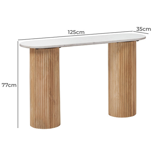 Anika Marble Console Table | Temple & Webster