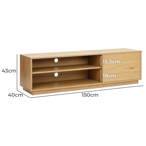 150cm Rhet TV Unit | Temple & Webster
