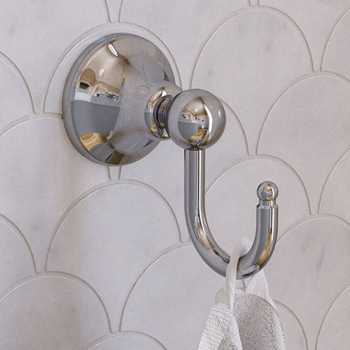 Stanwell Chrome Robe Hook | Temple & Webster