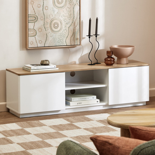 Temple & Webster Brianna 2 Door Entertainment Unit