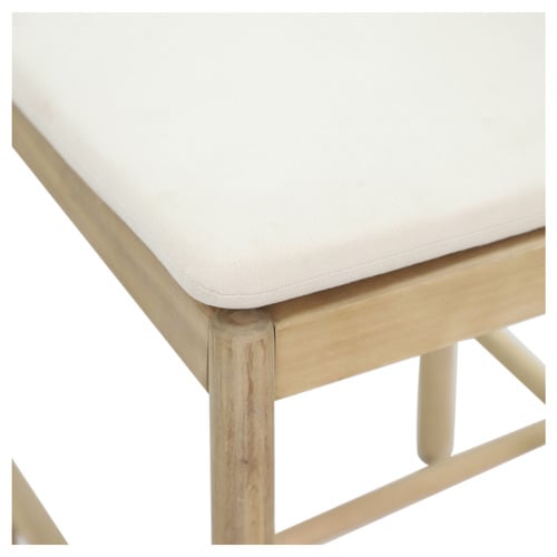 Temple & Webster 67.4cm Corfu Acacia Wood Outdoor Bar Stools