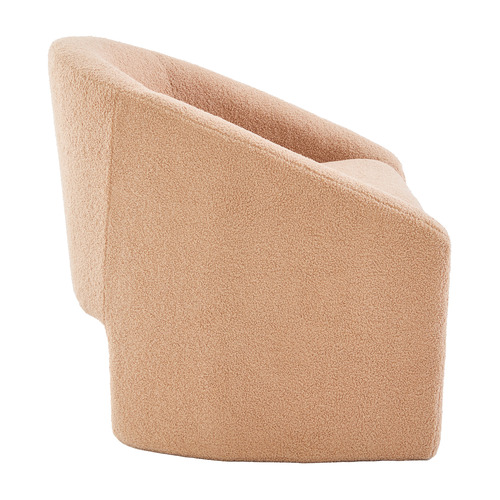 Cauly Boucle Accent Chair | Temple & Webster